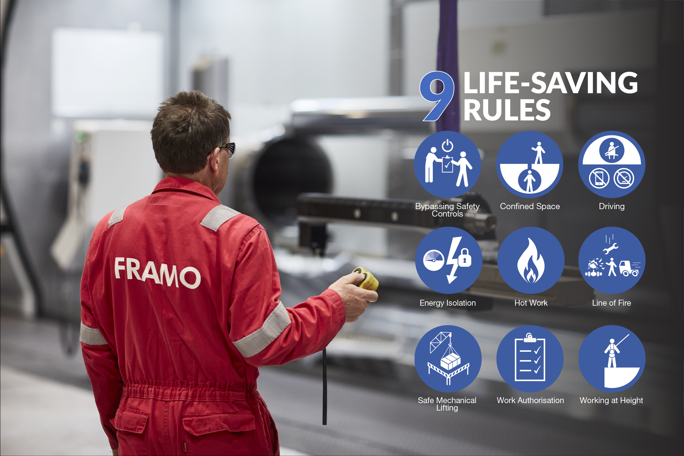 Nine simple rules to prevent loss of life | Framo